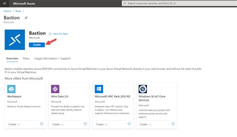 how to use azure bastion with vnet peering using azure portal
