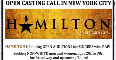 No Matter What The Producers Of Hamilton Tell You Race Is Never A Bfoq