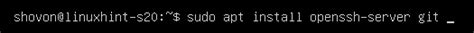 Configurar Un Servidor Git Con Ssh En Ubuntu Linux Hint Bend
