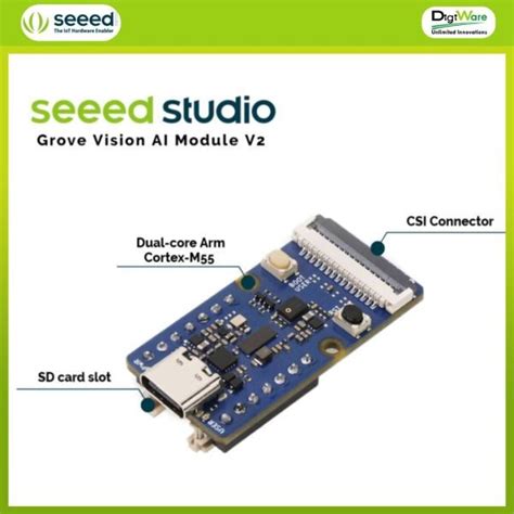 Jual Grove Vision Ai Module V2 Arm Cortex M55 And Ethos U55 Tensorflow And Pytorch Supported