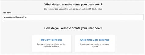 Aws Cognito User Pool Yippeecode