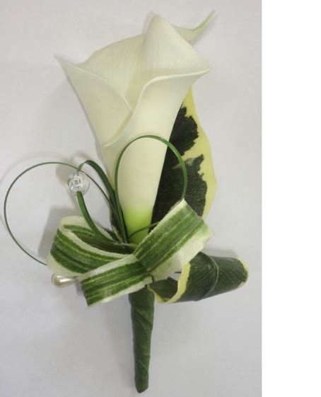Silk Buttonholes For Weddings