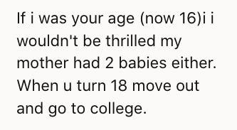 Her Step Dad Pressured Her To Pretend To Be Ecstatic About Her New Half Siblings But Got Mad