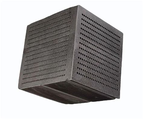 Square Black Finish Graphite Heat Exchanger Block Thickness Mm Block At Piece In