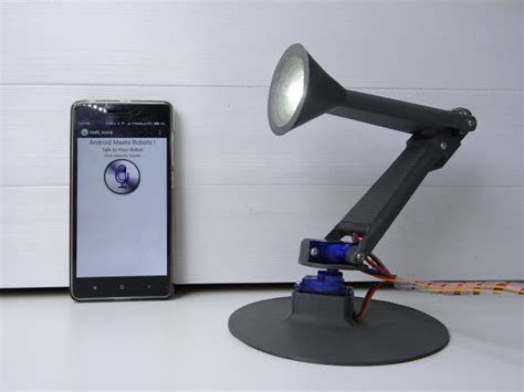 Add Voice Control To Your 3d Printed Desk Lamp Arduino Blog