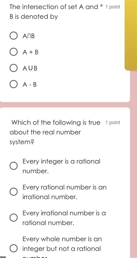 The Intersection Of Set A And B Is Denoted StudyX