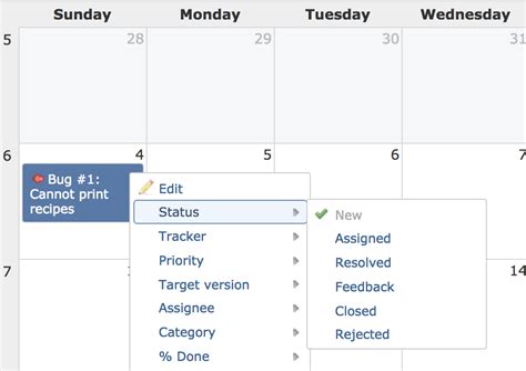 feature 28067 add context menu for issues in calendar redmine
