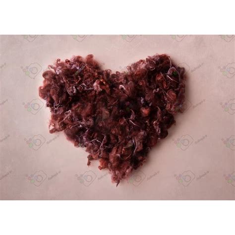 بک دراپ نوزاد قلب پشمالو کد 5223 عکس گراف