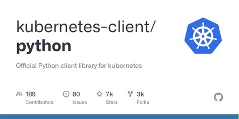 Vasudev Chavan On Linkedin Github Kubernetes Clientpython Official