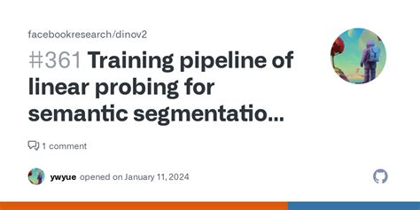 Training Pipeline Of Linear Probing For Semantic Segmentation And Depth