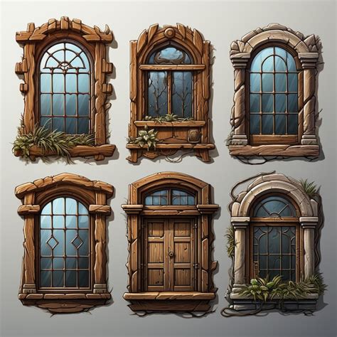 Premium Ai Image Window Game Assets