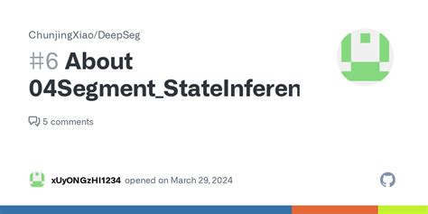 About 04segment Stateinference · Issue 6 · Chunjingxiao Deepseg · Github