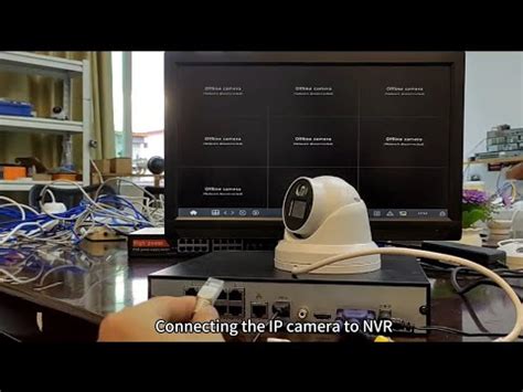 How To Connect The IP Camera To NVR YouTube