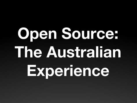 Using Foss For Better Service Delivery Presented At Mycio 2008 Ppt