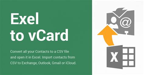Convert Excel To VCard Using Free Contacts Converter Software
