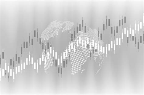 주식 시장 투자 거래 완고 한 포인트의 비즈니스 캔 들 스틱 그래프 차트 비즈니스 및 금융 개념 보고서 및 투자를 위한 약 세 포인트 벡터 일러스트 개념에 대한 스톡 벡터