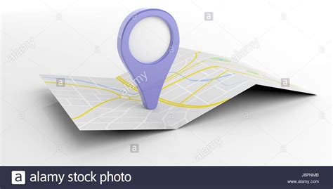 travel and navigation planning concept map pointer location 3d