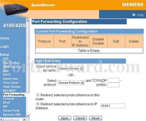 Fastest Siemens Speedstream 4200 Router Port Forwarding Guide