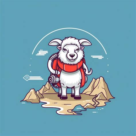 Premium Photo Road Atlas Mascot For A Company Logo Generative Ai