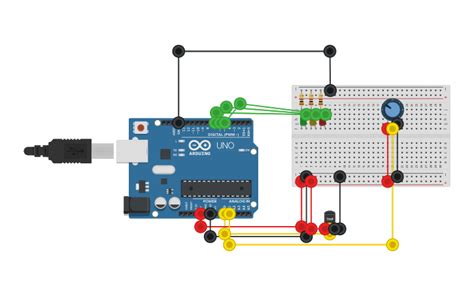 Circuit Design Program 4 Temperature Sensor Tinkercad