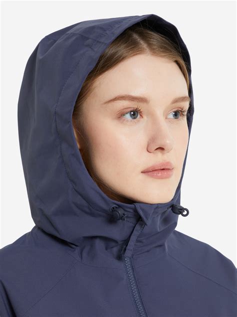 Ветровка женская Columbia Blossom Park Rain Jacket синий цвет — купить ...