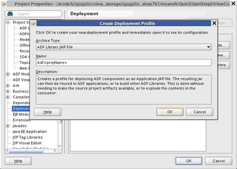 setting up your jdeveloper workspace and projects 11g release 4 11 1 4