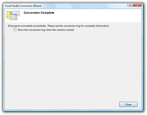 Upgrading A Project From Visual Studio 2005 To Visual Studio 2008 Ben Hall S Blog