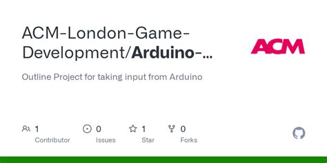 Github Acm London Game Developmentarduino Unity Interface Outline