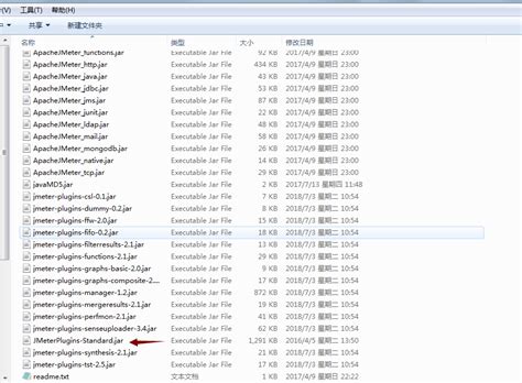 jmeter安装插件 压力测试组件stepping thread group （jmeterplugins standard jar包