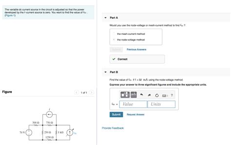 Solved The Variable De Current Source In The Circuit Is Chegg Com