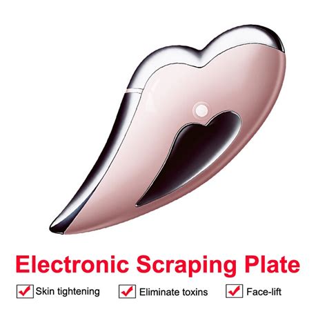 전기 갈바닉 얼굴 바디 Gua Sha 스크래핑 마사지 도구 미용 피부 리프팅 미세 전류 페이스 리프트 기계 Aliexpress