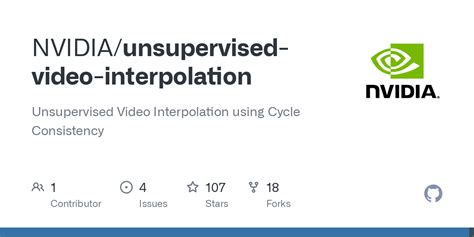 Github Nvidiaunsupervised Video Interpolation Unsupervised Video