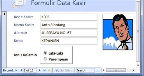 Tahukah Anda Fungsi Tombol Button Di Form Ms Access 2007