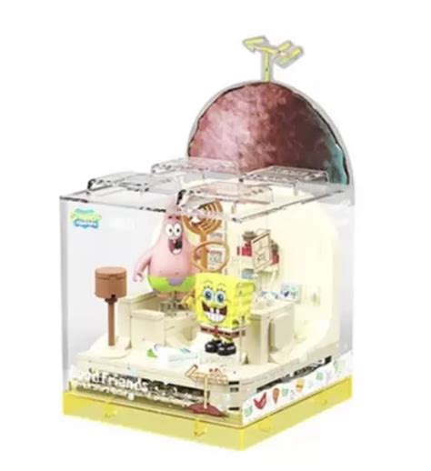 Patrick Star Bricks Stone House Good Friends Spongebob Squarepants Building £3499 Picclick Uk