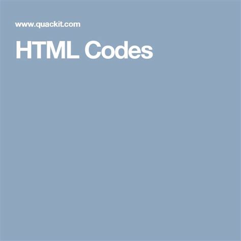 Html Codes Coding Html Code Blog