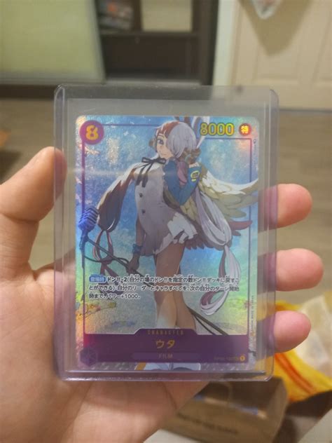 Uta PSEC OP One Piece TCG Card Parallel AA Hobbies Toys Toys Games On Carousell