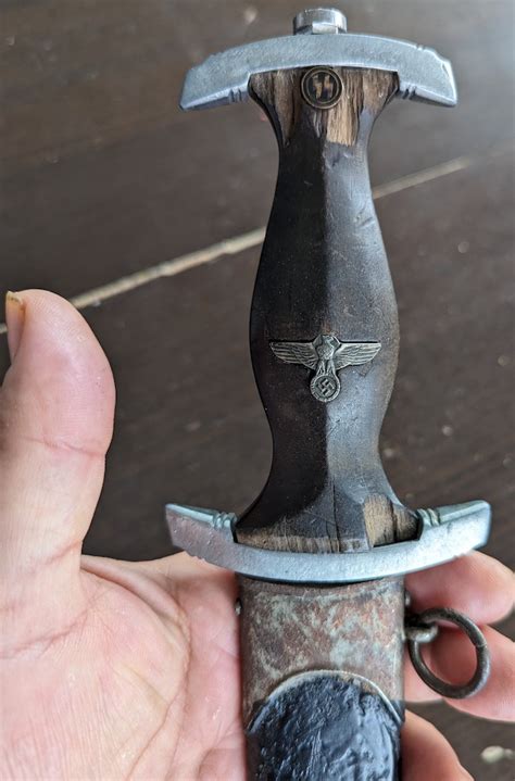 Ss Dagger Model 1933 Schutzstaffel Dienstdolch By Rzm M737 Robert