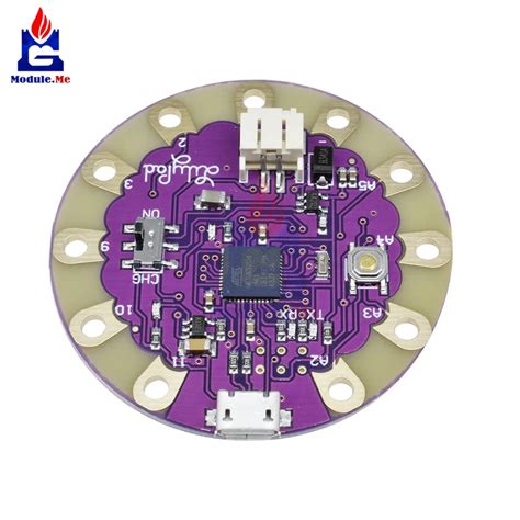 atmega32u4 board lilypad for arduino usb microcontroller development
