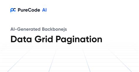 Implement Backbonejs Data Grid Pagination Fast Using Ai