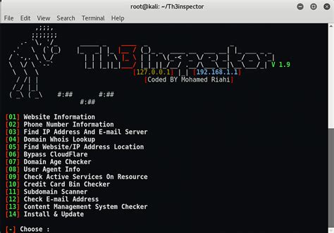 osint tool for information gathering