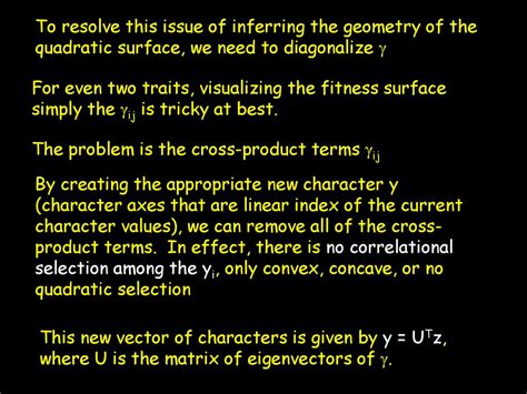 Measuring Multivariate Selection Ppt Download