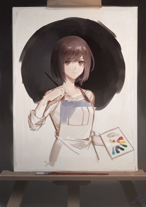 Ena Shinonome Fanart By Nishino Walluka On Twitter In Original Artists Fan Art Artist