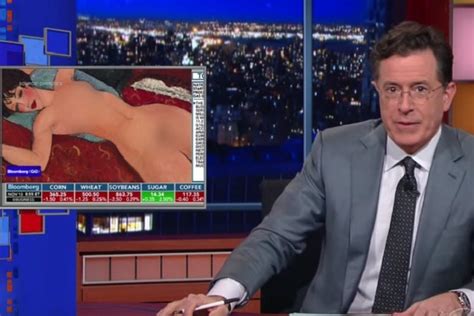 Stephen Colbert Tests Network Censorship Limits With Nude Art Video TheWrap