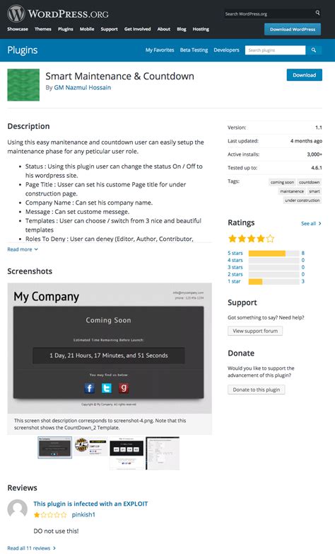 The New Wordpress Plugin Directory Gives Prominent Placement To False Claims About Plugins