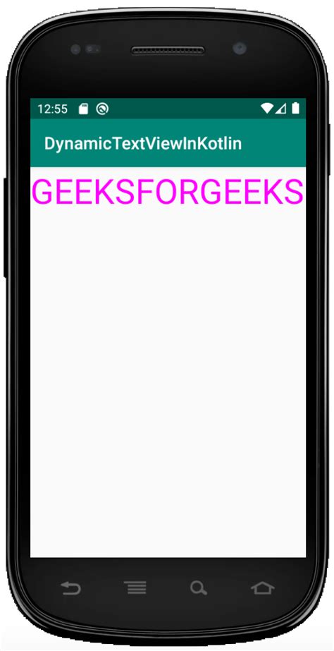 Kotlin 中的动态文本视图 码农参考