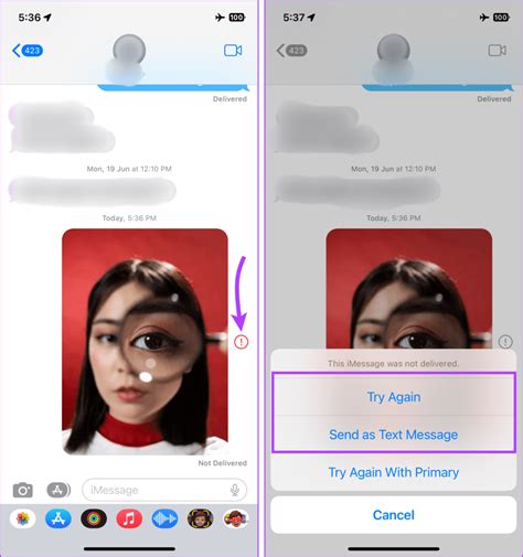 Ways To Remove Exclamation Mark In IPhone Messages App Guiding Tech
