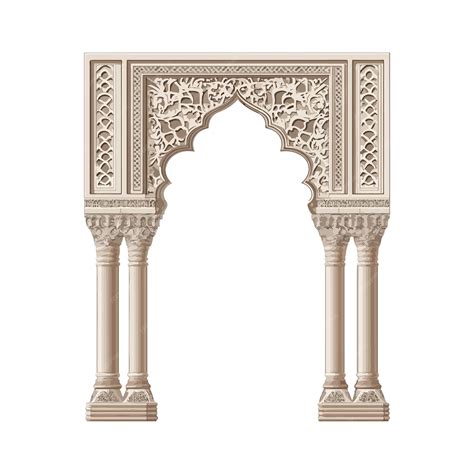 A Delicate Blend Of Architecture And Garden Blooms Premium Ai