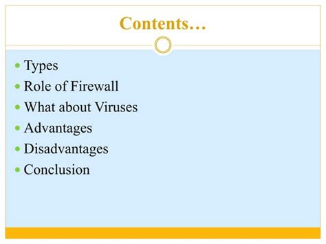 Firewall Pptx Computer Networking Computing