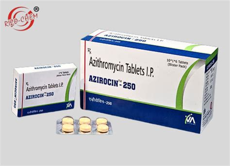 Azithromycin 250mg Tablet Azirocin