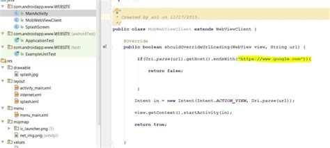 Convert Website To App Android Webview Template By Soldev Codester
